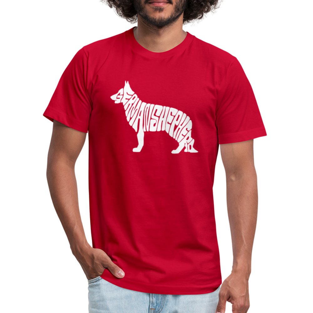 German Shepherd Letters - Men – Blue Poodle Shirts & Stuff